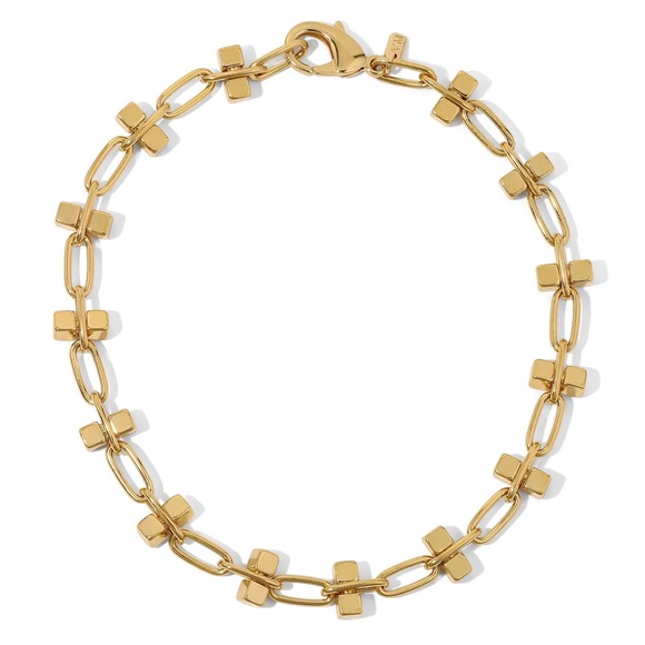 Vanessa Mooney | Jewelry | New Vanessa Mooney The Stallone Chain Gold ...